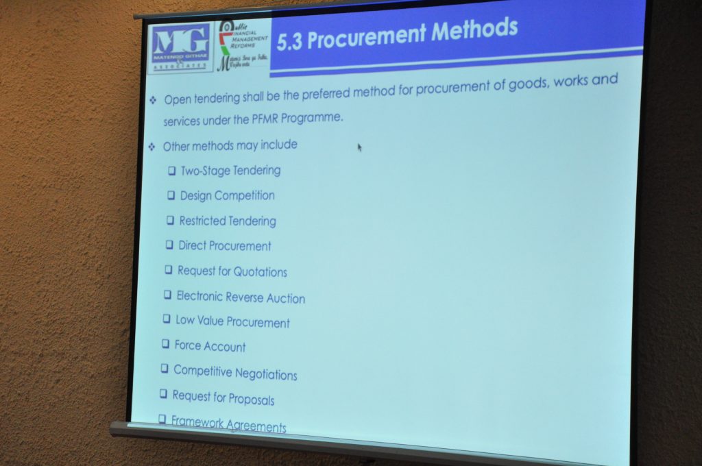 PFMR Secretariat Operational Manual Validation Workshop – Public ...