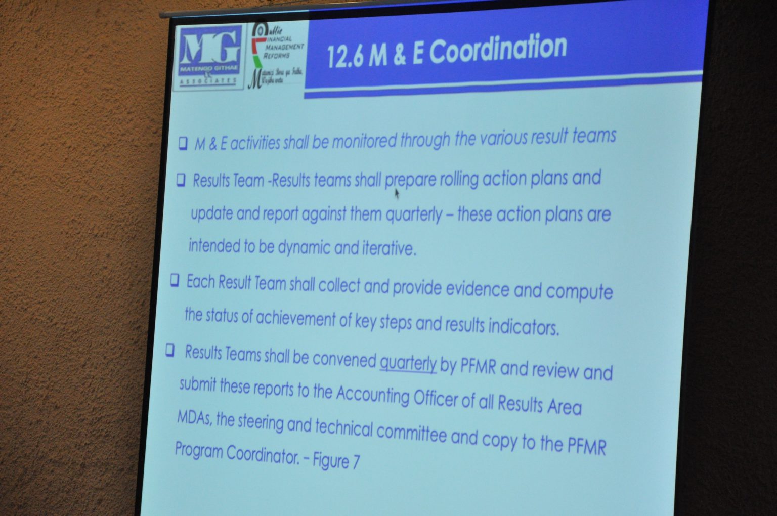 PFMR Secretariat Operational Manual Validation Workshop – Public ...